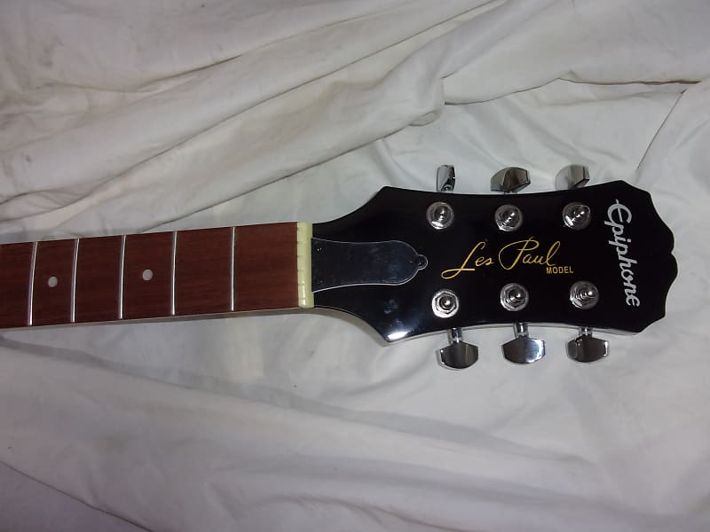 Loaded Epiphone Project LP Les Paul Studio E1 Gloss Black | Reverb