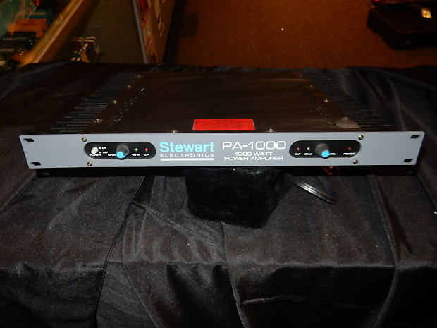 Stewart PA1000 1000w Power Amp | Reverb