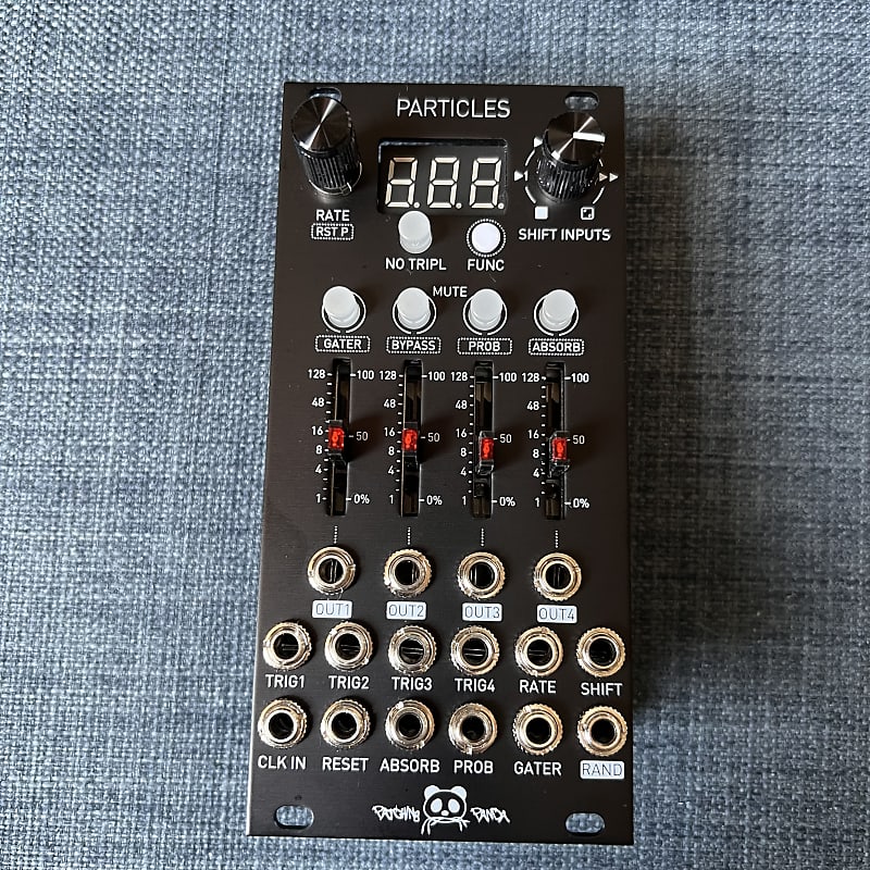 Patching Panda Particles Trigger Processor 2023 - Black MINT! | Reverb