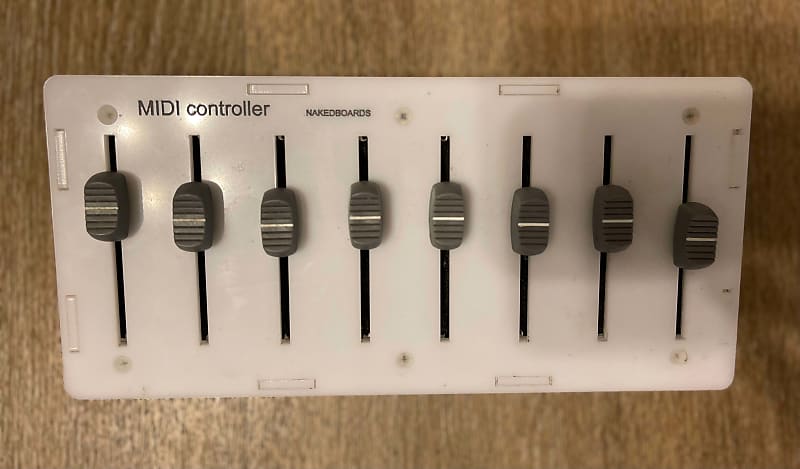 NakedBoards MC-8 FaderBox Midi Controller | Reverb