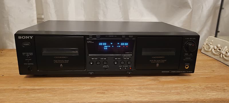 Sony TC-WE475 Dubbing Cassette Player/Recorder Serviced. | Reverb
