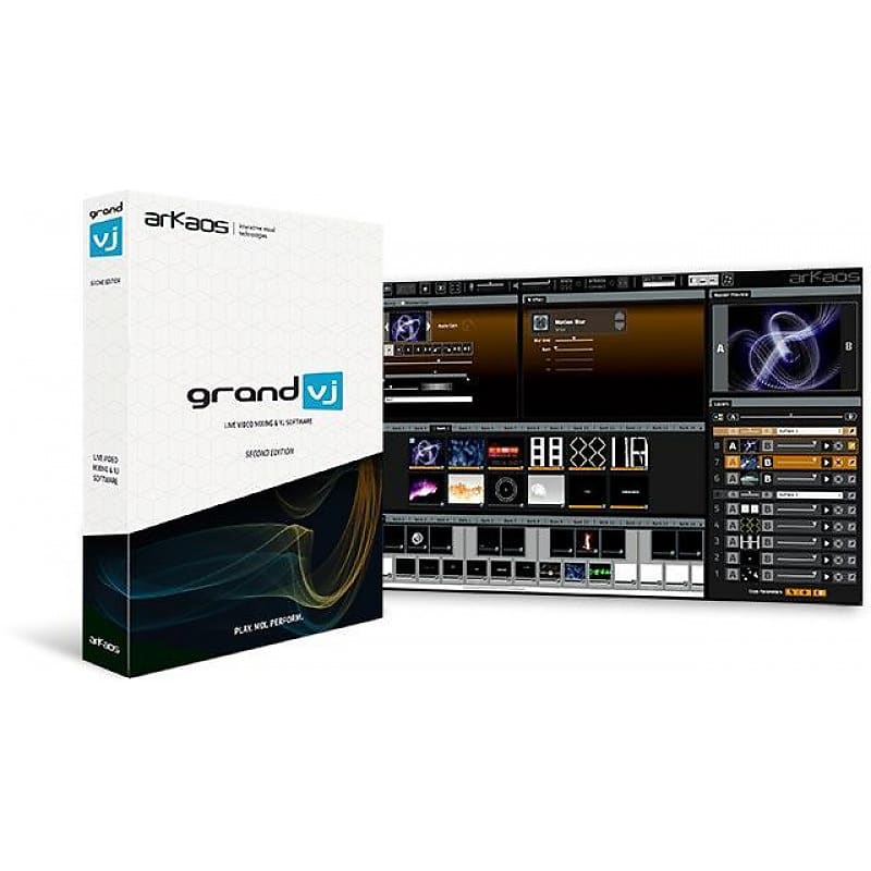 American DJ GRA200 Grand VJ 2.0 8 Layer Vdo Mix VJ Software | Reverb