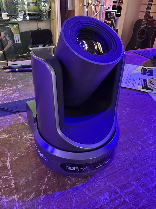 PTZOptics 12x PTZ Camera livestream | Reverb