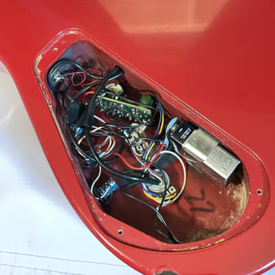 1986-87 Charvel Jackson Model 6 Neck Thru Ferrari Red 6 | Reverb