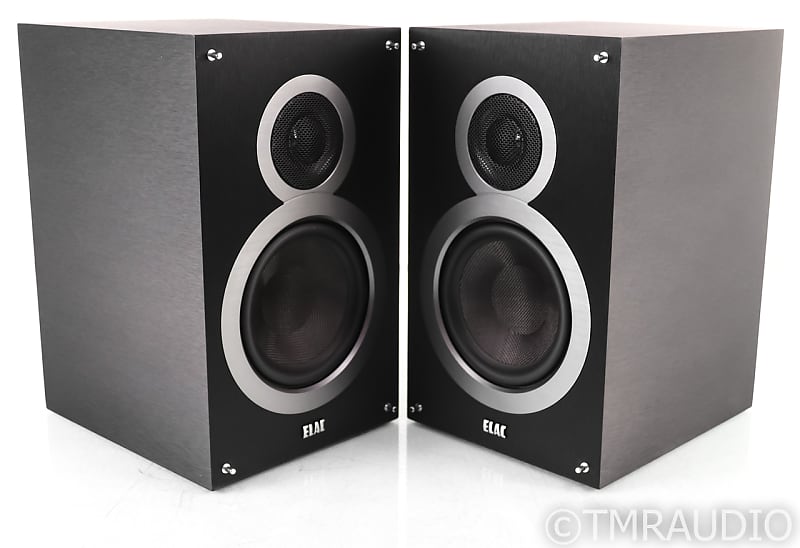 ELAC Debut B6 Bookshelf Speakers; Black Pair; B-6 (SOLD) | Reverb