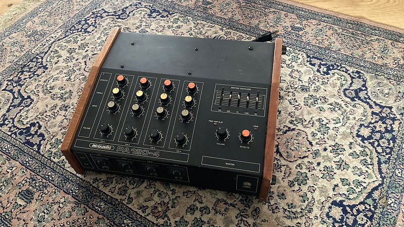 Acoustic Control Corp PA 120-4 MONO, 4 channel mixer | Reverb