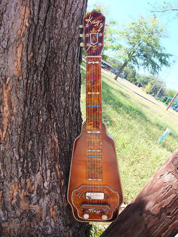Kay K-159 Deluxe Model 1953 - Sunburst | Reverb