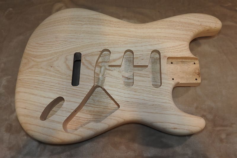 Unfinished NOS B. Hefner 60's Stratocaster Body 2 Piece Swamp | Reverb