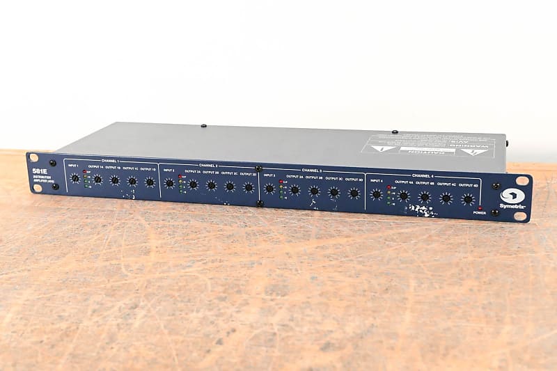 Symetrix 581E Distribution Amplifier (4x4) CG01FCN | Reverb