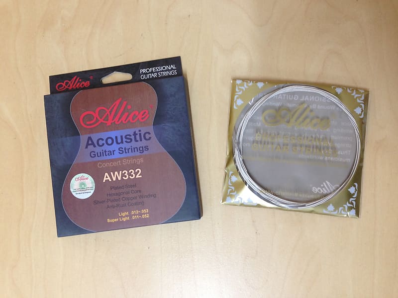 Alice AW332-SL Professional Acoustic Guitar Strings | Reverb
