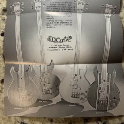 S. D. Curlee vintage catalog booklet brochure Price list, | Reverb