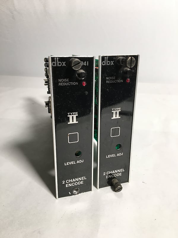 DBX 941, pair, Type II noise reduction 2 channel encoder | Reverb