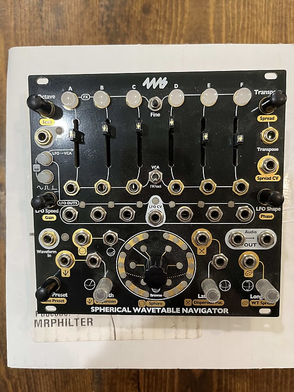 4ms Spherical Wavetable Navigator Black | Reverb