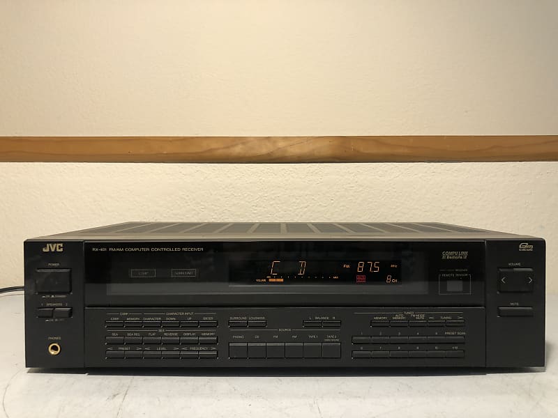 JVC RX-401BK Receiver HiFi Stereo Vintage 2 Channel Phono | Reverb