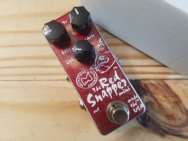 Menatone Red Snapper mini overdrive pedal | Reverb