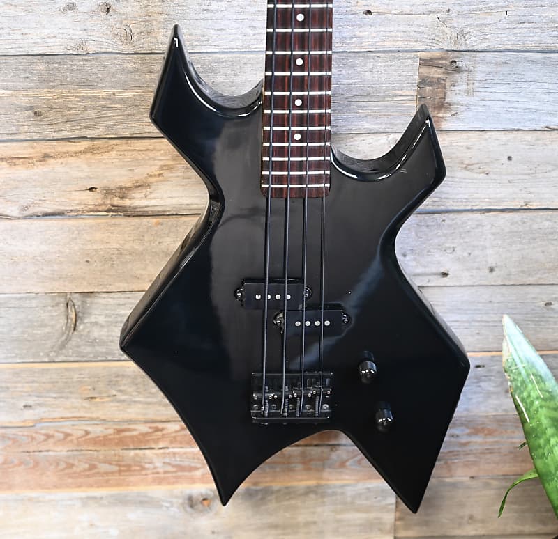 (14281) B.C. Rich Platinum Series Warlock Bass Guitar | Reverb