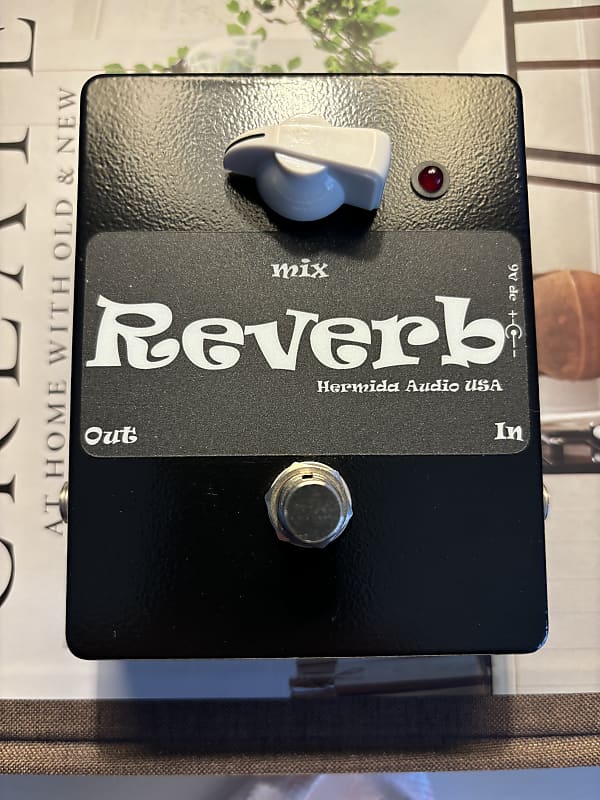 Hermida Audio Reverb (Version 1 - ‘Big Box’) - Black / silk | Reverb