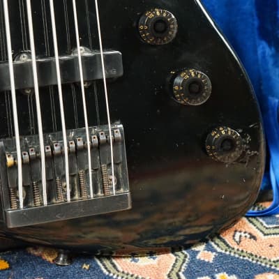 1990 Guild USA SB-602 Pilot 5 String Bass Guitar - Black | Reverb UK