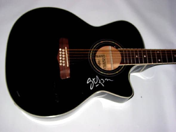 STEVE AZAR Signed 12-String Acoustic Electric Guitar PSA/DNA | Reverb