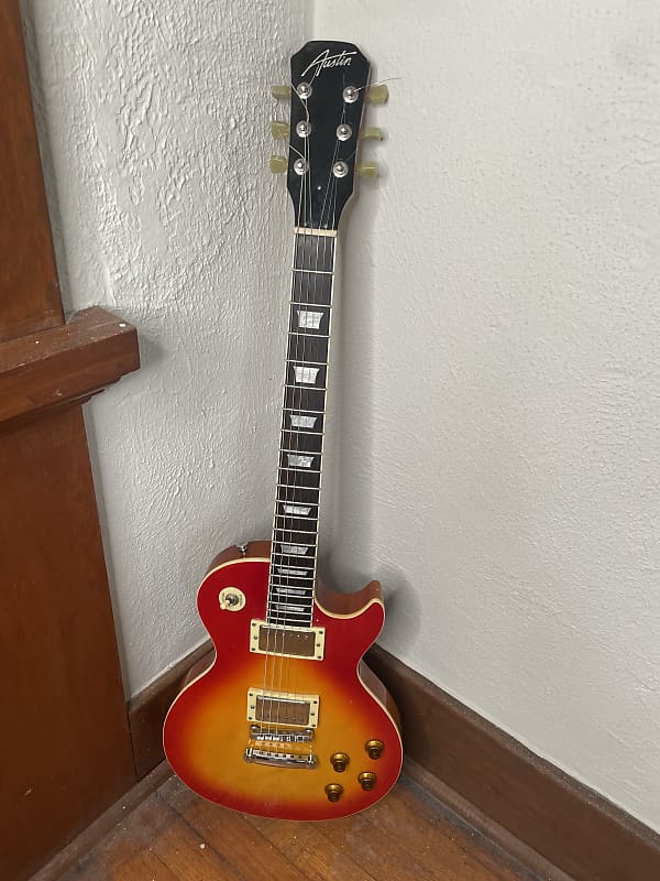 Austin Lp Style Electric Guitar Singlecut w/ Gibson Deluxe | Reverb