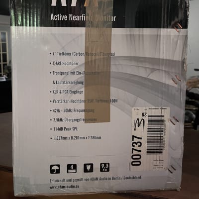 Adam AX7 Black | Reverb