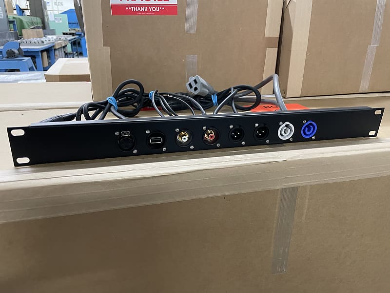 DJ Audio Custom XLR RCA USB Powercon Rack Panel 1U Rackmount | Reverb