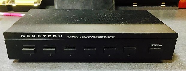 Nexxtech Ultimate 6 Way Speaker Switch Audio Switch 6-Ports | Reverb