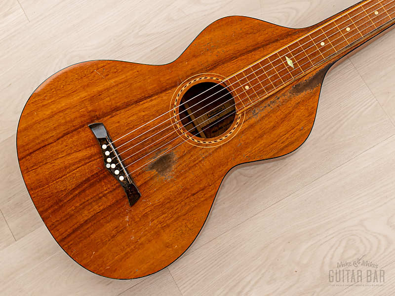1925 Weissenborn Style 2 Hawaiian Acoustic Lap Steel Guitar | Reverb