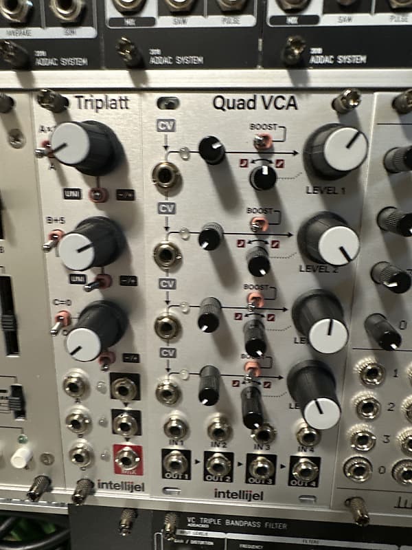 Intellijel x3 — Quad VCA + Triplatt + Ufold | Reverb