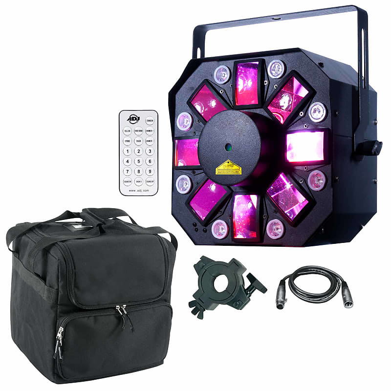 ADJ Stinger II 3-FX-IN-1 Moonflower Laser UV Effect Light + | Reverb