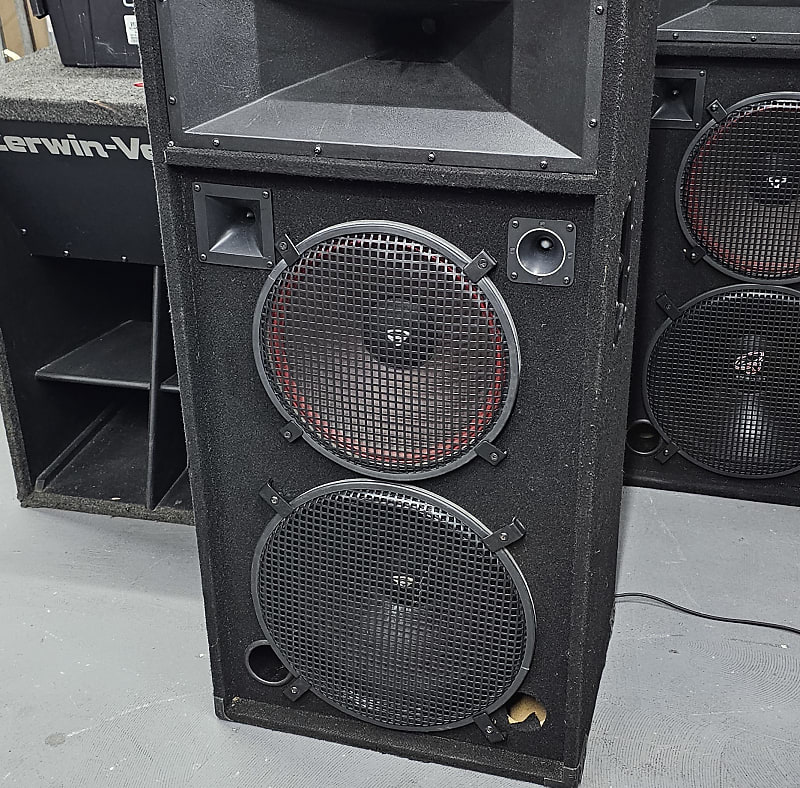 Cerwin-Vega Speaker Cabinet Comes With Woofers 18" | Reverb