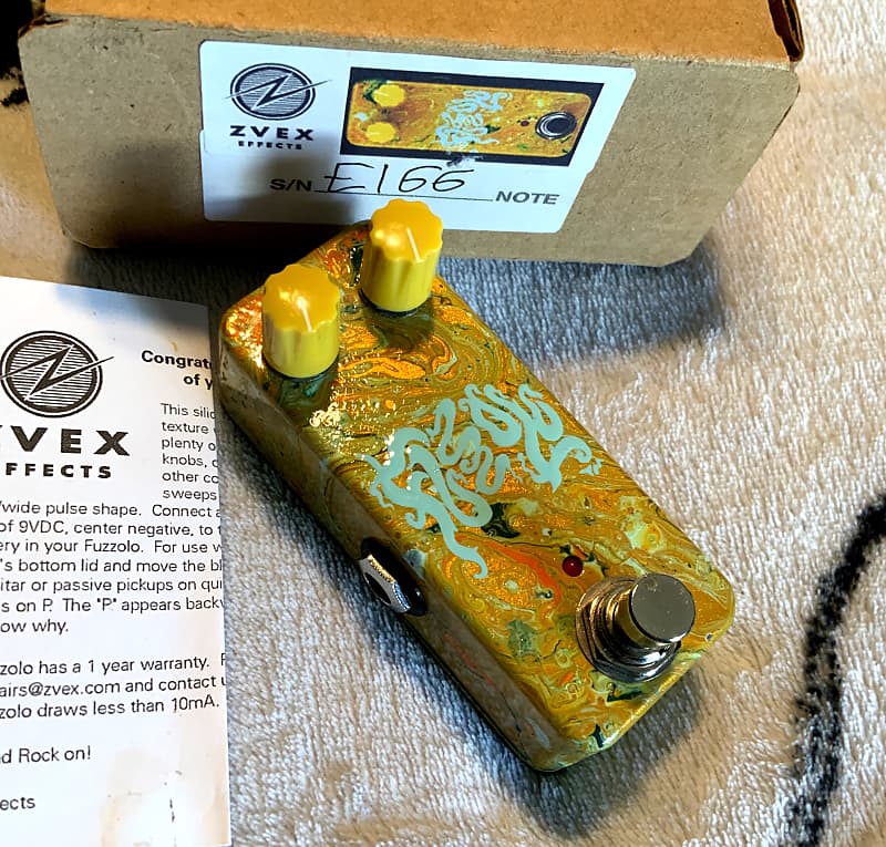 Zvex Fuzzolo Hand Painted 1 of 1 | Reverb
