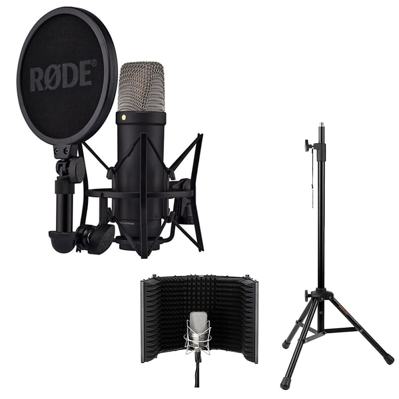 Rode NT1(Black) 5th Generation Hybrid Studio Condenser | Reverb