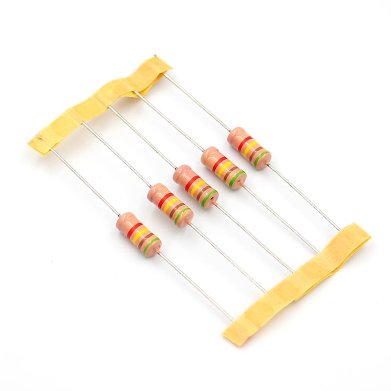 5pcs 510K 1W 2% Low Noise NOS Beyschlag HC Rare Resistors | Reverb UK