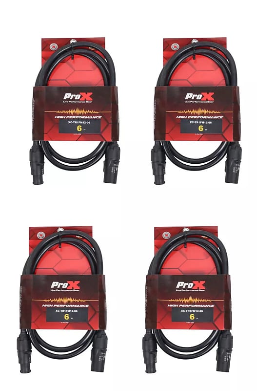 4 Prox Power Cables True1 Male to Female 6 ft Extension | Reverb