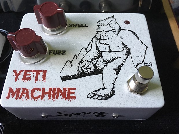 Spruce Effects Yeti Machine 2018 Sparkle White | Reverb