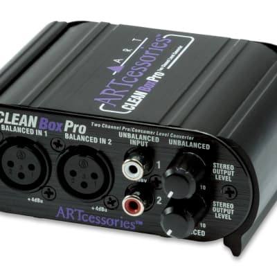ART CLEANBox Pro Dual Channel Level Converter (CLEANBOXPRO) | Reverb
