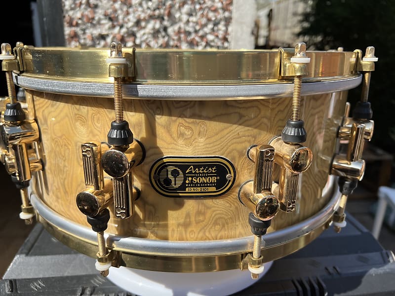 Sonor 14x5 Blanched Roots Snare Drum 2007 | Reverb UK