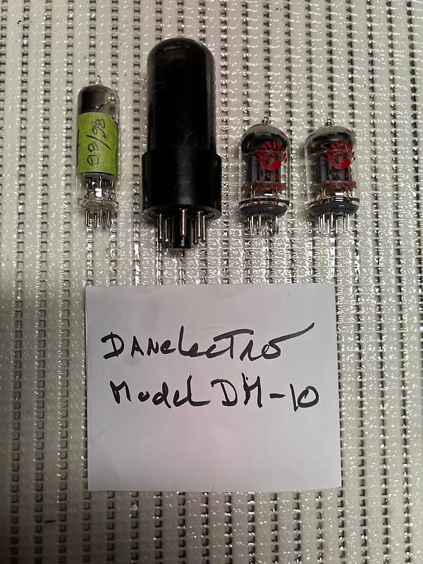 Danelectro amp model DM 10 ; Tubes Package (4) | Reverb