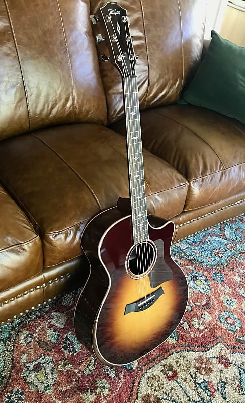 Taylor 814 C SB Deluxe Grand Auditorium 2020 Sunburst | Reverb