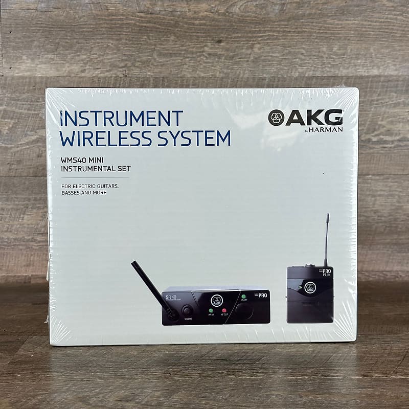 AKG WMS40 Mini Single Instrument Wireless System | Reverb
