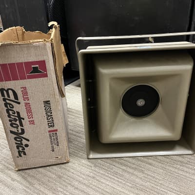 1960s EV ELECTRO-VOICE Musicaster indoor outdoor Speaker w/ | Reverb
