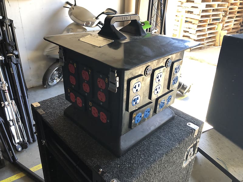 LEX 100 AMP 3 PHASE PAGODA TO (15) DUPLEX RECEPTACLES POWER | Reverb
