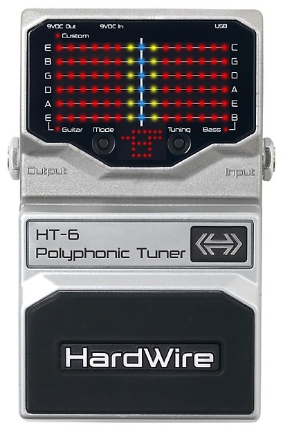 DigiTech Hardwire Series HT-6 Polyphonic Pedal Tuner | Reverb