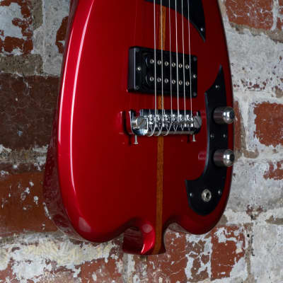 H.S Anderson Houston HS-A1J 'Apple Guitar' 1980's Candy Apple | Reverb