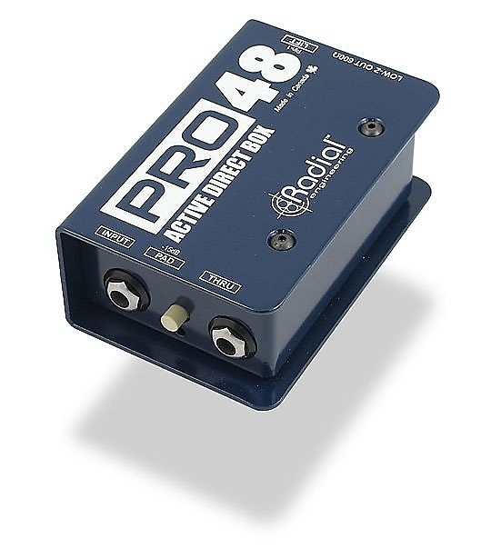 Radial Engineering Pro48 Active 48-Volt Compact Direct Box | Reverb UK