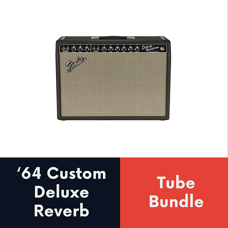 Fender '64 Custom Deluxe Reverb - Electro-Harmonix Tube | Reverb