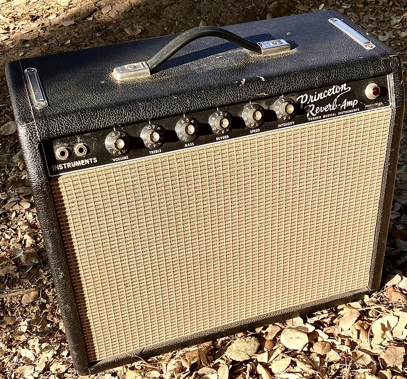 1967 Fender Princeton Reverb - Nearly All Original - Just | Reverb