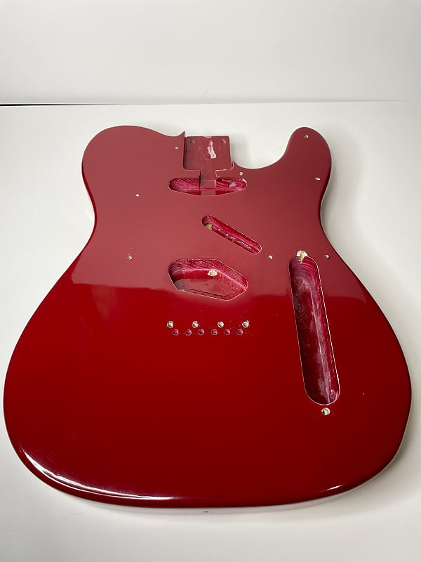 Red Telecaster Body | Reverb