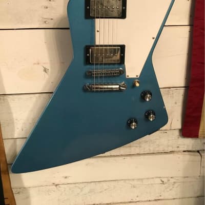 Gibson Explorer 1980's - Pelham Blue | Reverb